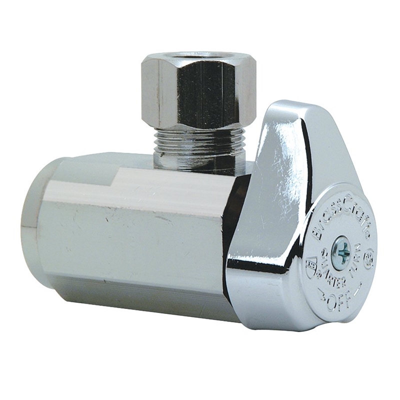 BrassCraft G2R17X CD Stop Valve 1 2 X 3 8 In Connection Compression X BrassCraft G2R17X CD Stop Valve 1 2 X 3 8 In Connection Compression X