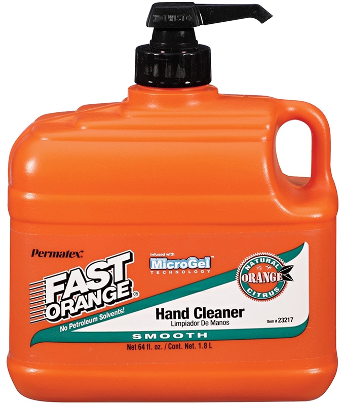 Fast Orange 23217 Hand Cleaner Lotion White Orange 64 Oz Bottle