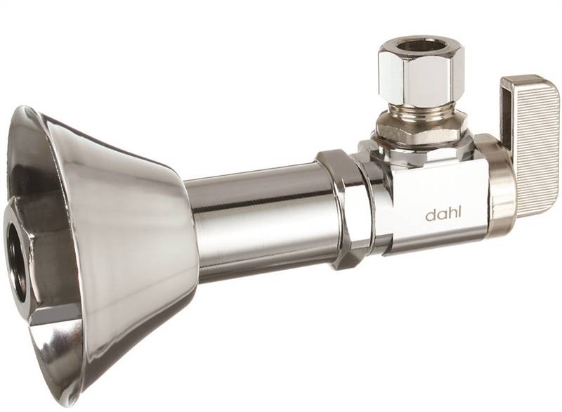 Mini Ball 611 33LE 31 Quarter Turn Angle Stop Valve 5 8 X 3 8 In