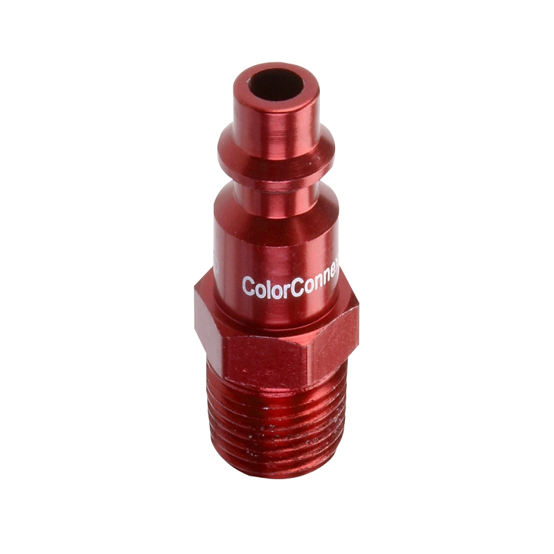 ColorConnex A73440D-X Plug, 1/4 in, MNPT, Aluminum, Anodized # ...