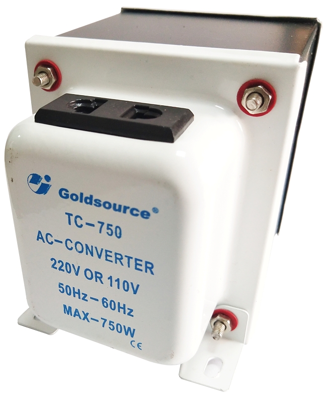 GOLDSOURCE - Goldsource TC-TYPE Step Up and Step Down Transformer, 6 in ...