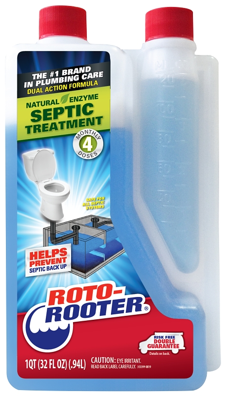 RUSTOLEUM BRANDS - Roto-Rooter 351273 Septic Treatment, Liquid, 32 oz # ...