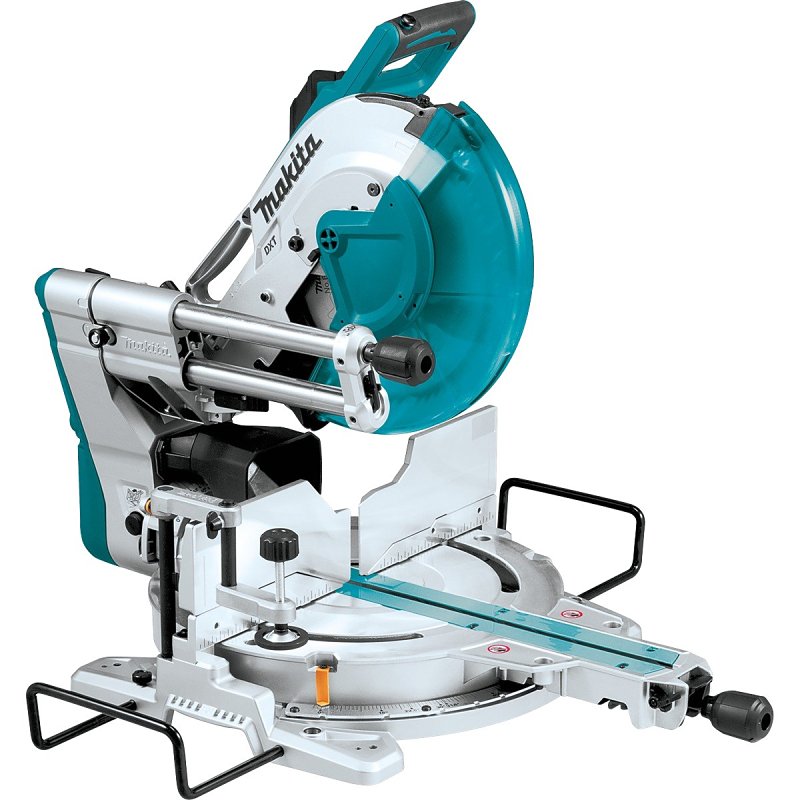 Makita LS1219L Sliding Compound Miter Saw, 12 in Dia Blade, 3-5/8 x 15 ...