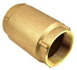 Water Source CV-200NL Check Valve, 2 in, 200 psi Pressure, Brass Body ...